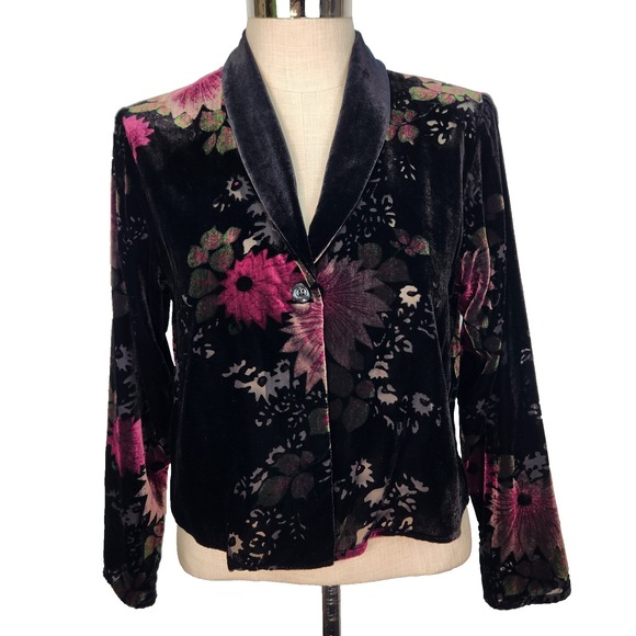 Carol Anderson | Jackets & Coats | Carol Anderson Vintage Velvet ...